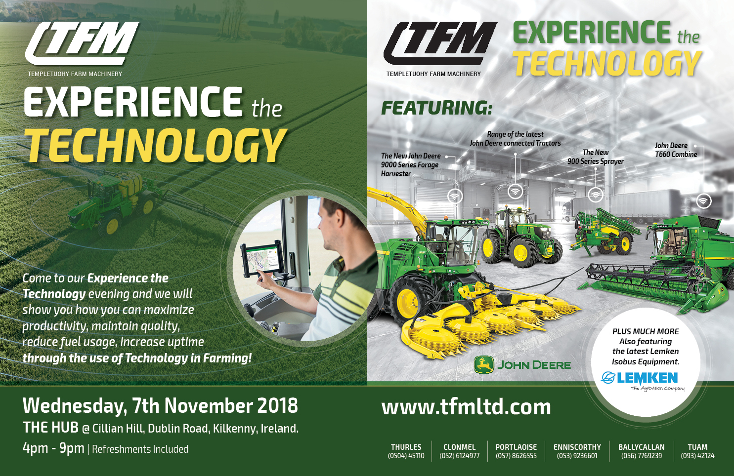 Templetuohy Farm Machinery - Design Case Study - Graphic Index